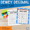 Dewey Decimal System Bingo Game