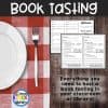 Book Tasting Activity Packet