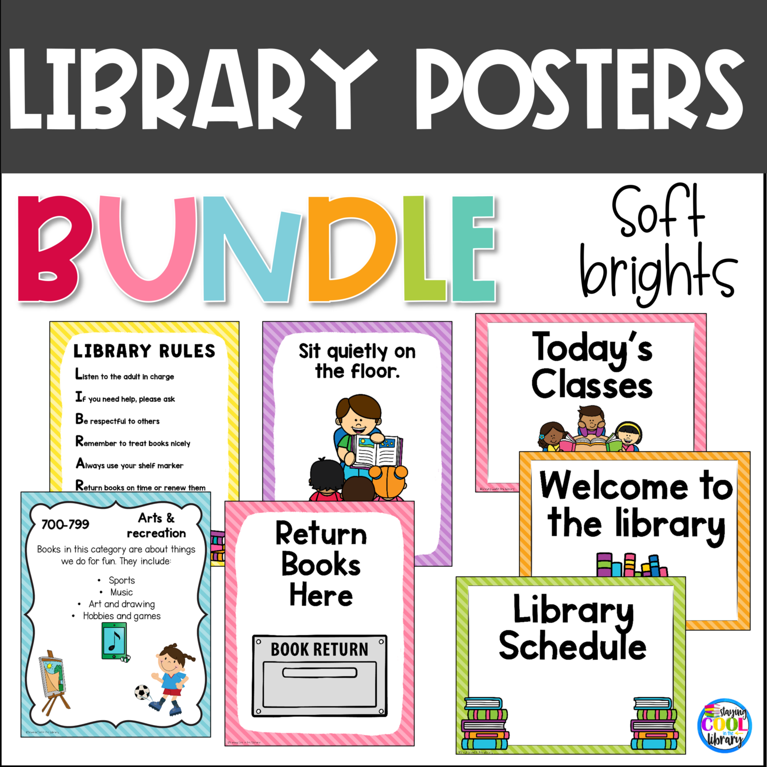 Library Décor Inspiration - Staying Cool in the Library