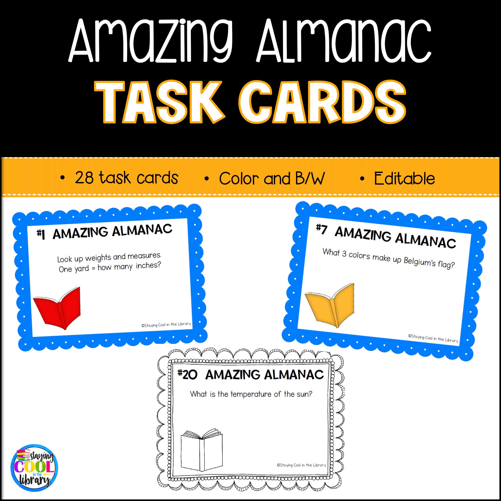 Main Idea Task Cards | Print and Google Classroom - Staying Cool in the ...