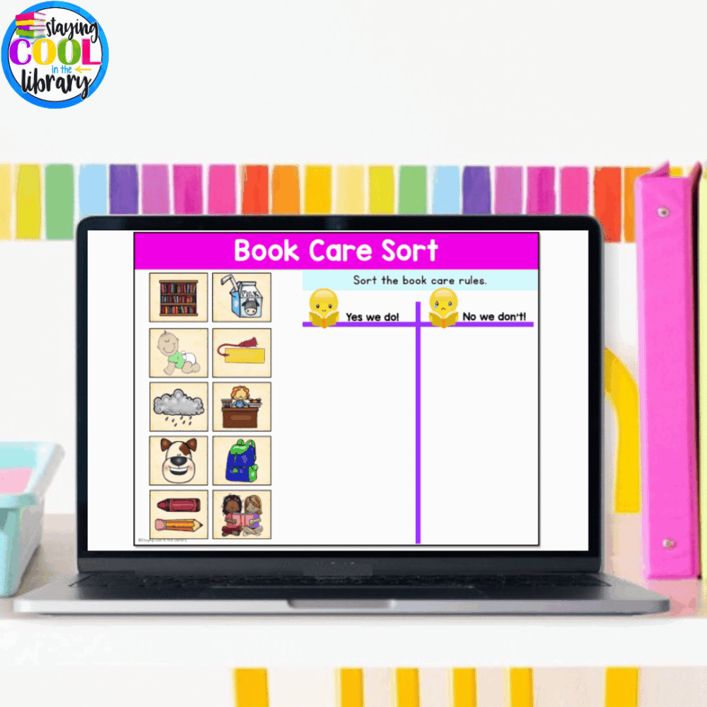 Teaching Book Care in the Elementary School Library - Staying Cool in ...