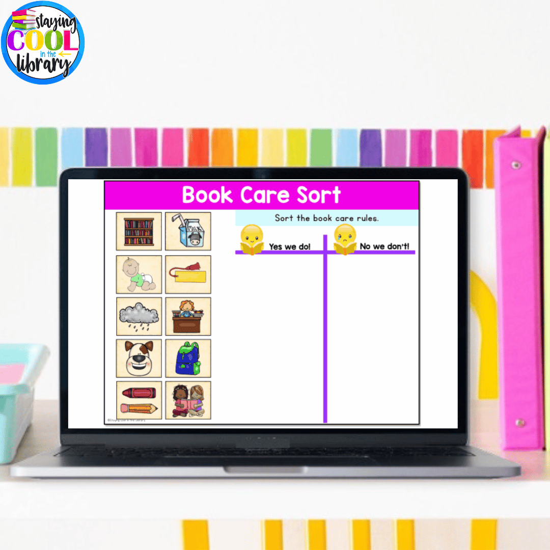 Teaching Book Care in the Elementary School Library - Staying Cool in ...