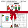 Library No Prep Printables - Christmas
