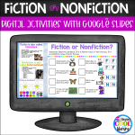Fiction vs Nonfiction Activities for Google Slides