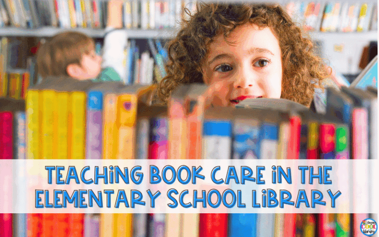 Teaching Book Care in the Elementary School Library - Staying Cool in ...