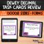 Dewey Decimal Task Cards for Google Drive