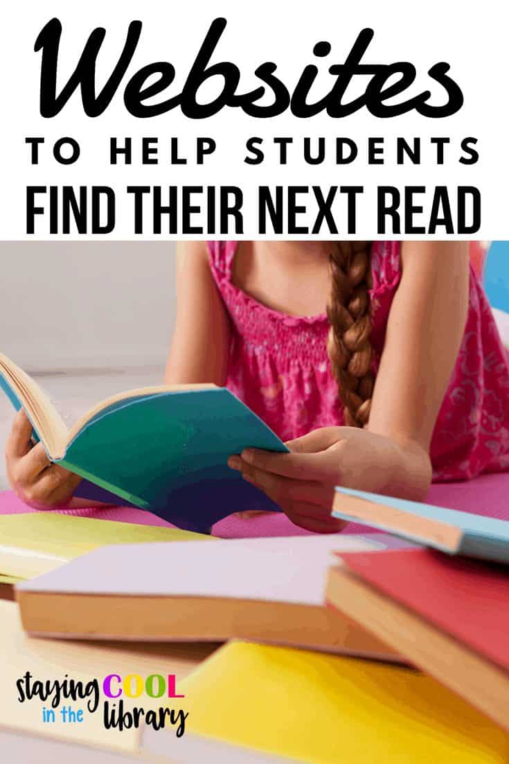 Websites to Help Students Find Their Next Read - Staying Cool in the ...