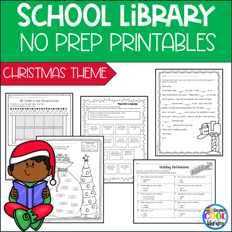 12 Days of Christmas Lesson Plans and Activities - Staying Cool in the ...