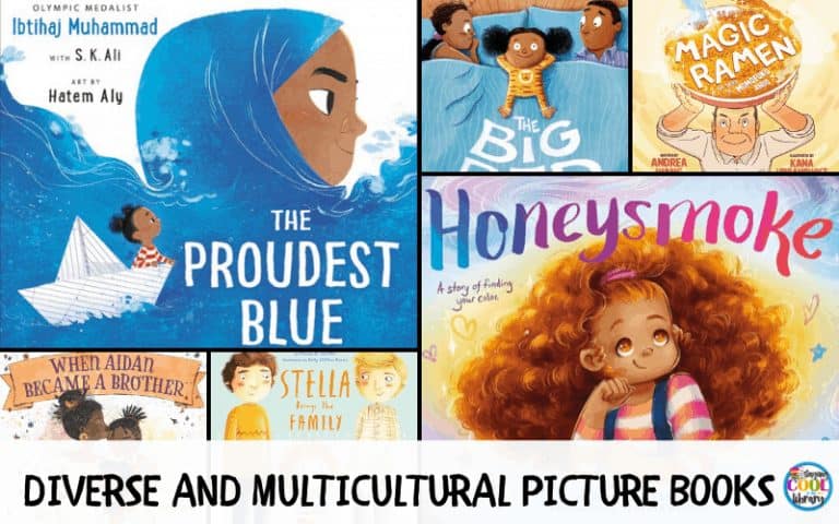 Diverse and Multicultural Picture Books - Staying Cool in the Library