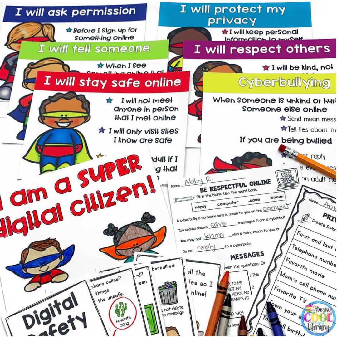 Teaching Primary Students to be Internet Safety Superheroes - Staying ...