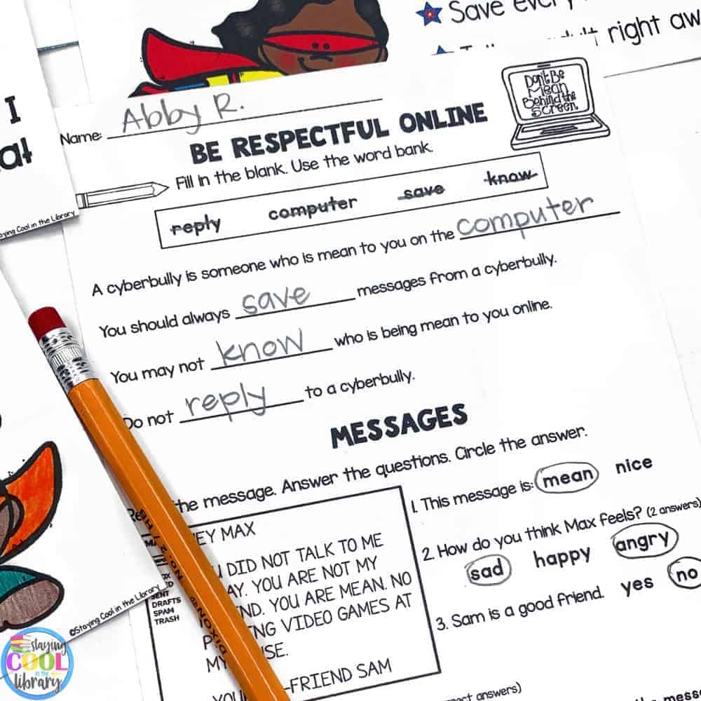 Teaching Primary Students to be Internet Safety Superheroes - Staying ...