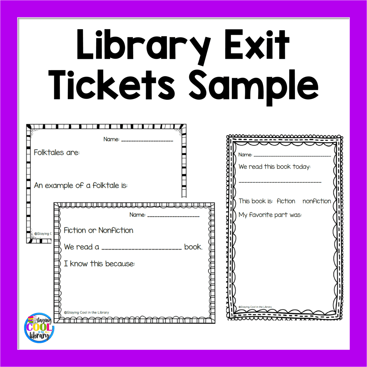 Back to School Free Resources for School Librarians - Staying Cool in ...