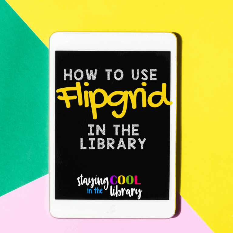 How to Use Flipgrid in the Library - Staying Cool in the Library