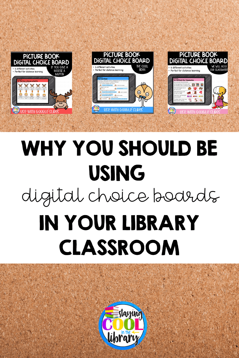 Why You Should Use Choice Boards in Your Library Classroom - Staying ...