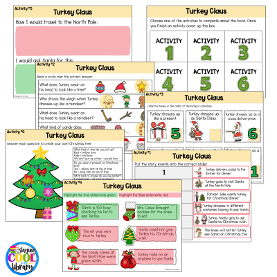 Turkey Claus - Digital Choice Board | Google Slides & Print - Staying ...