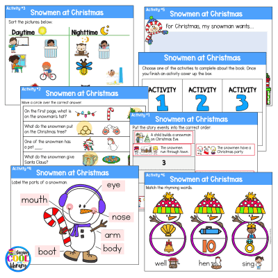 Snowmen at Christmas - Digital Choice Board | Google Slides & Print ...