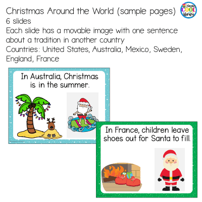 Christmas Traditions Print and Digital Mini Books - Staying Cool in the ...