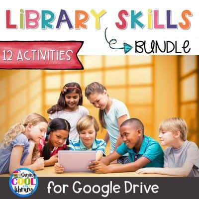Library Skills for Google Drive - BUNDLE - Staying Cool in the Library