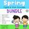 Spring Print and Digital Activities - Bundle - Staying Cool in the Library