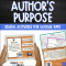 Author's Purpose Activities for Google Slides
