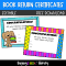 Library Book Return Certificates - FREE - EDITABLE - Staying Cool in ...