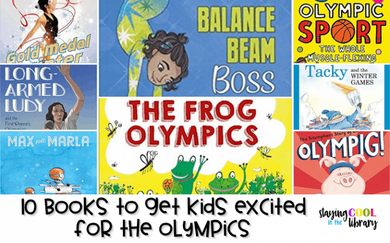 10 Books to Get Kids Excited for the Olympics - Staying Cool in the Library