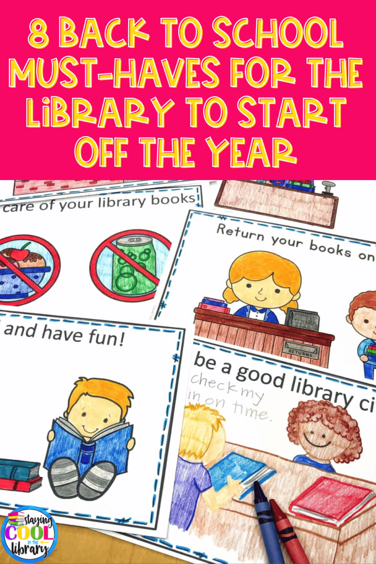 8 Back to School Must-Haves for the Library to Start Off the Year ...