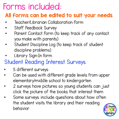 8 Ways to Use Google Forms in the School Library - Staying Cool in the ...