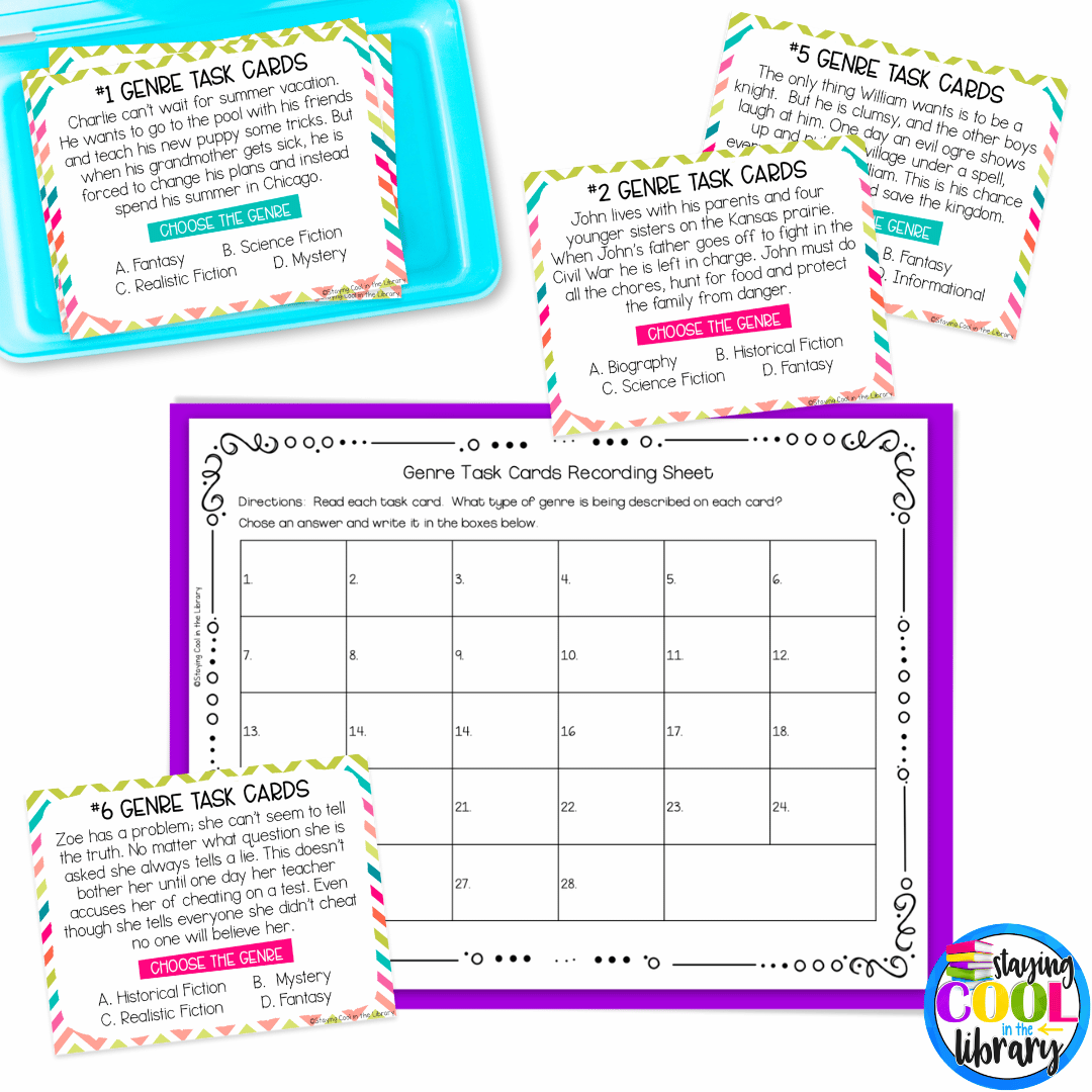 Teaching Genre in the Library - Staying Cool in the Library