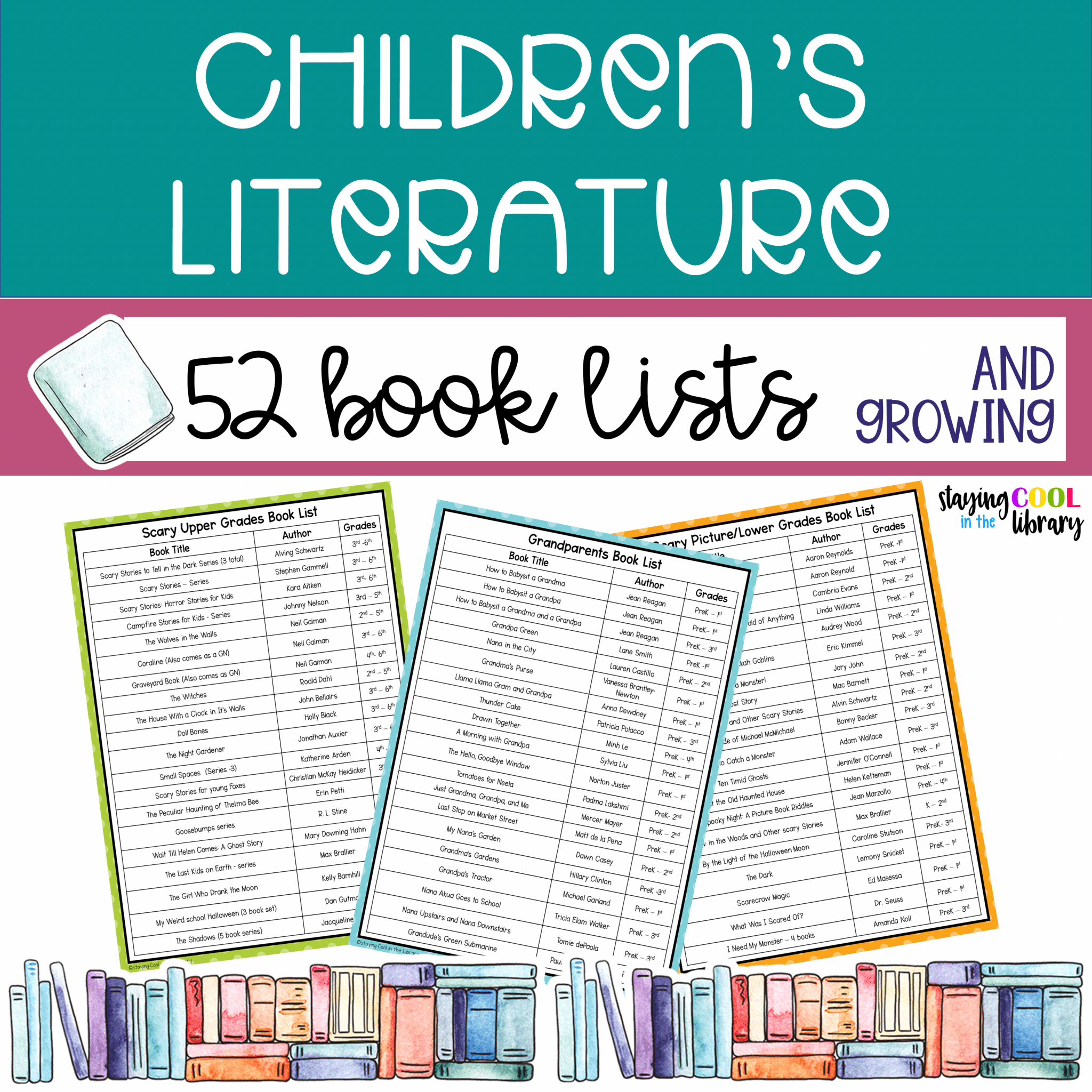Book Lists | Children’s Literature - Staying Cool in the Library