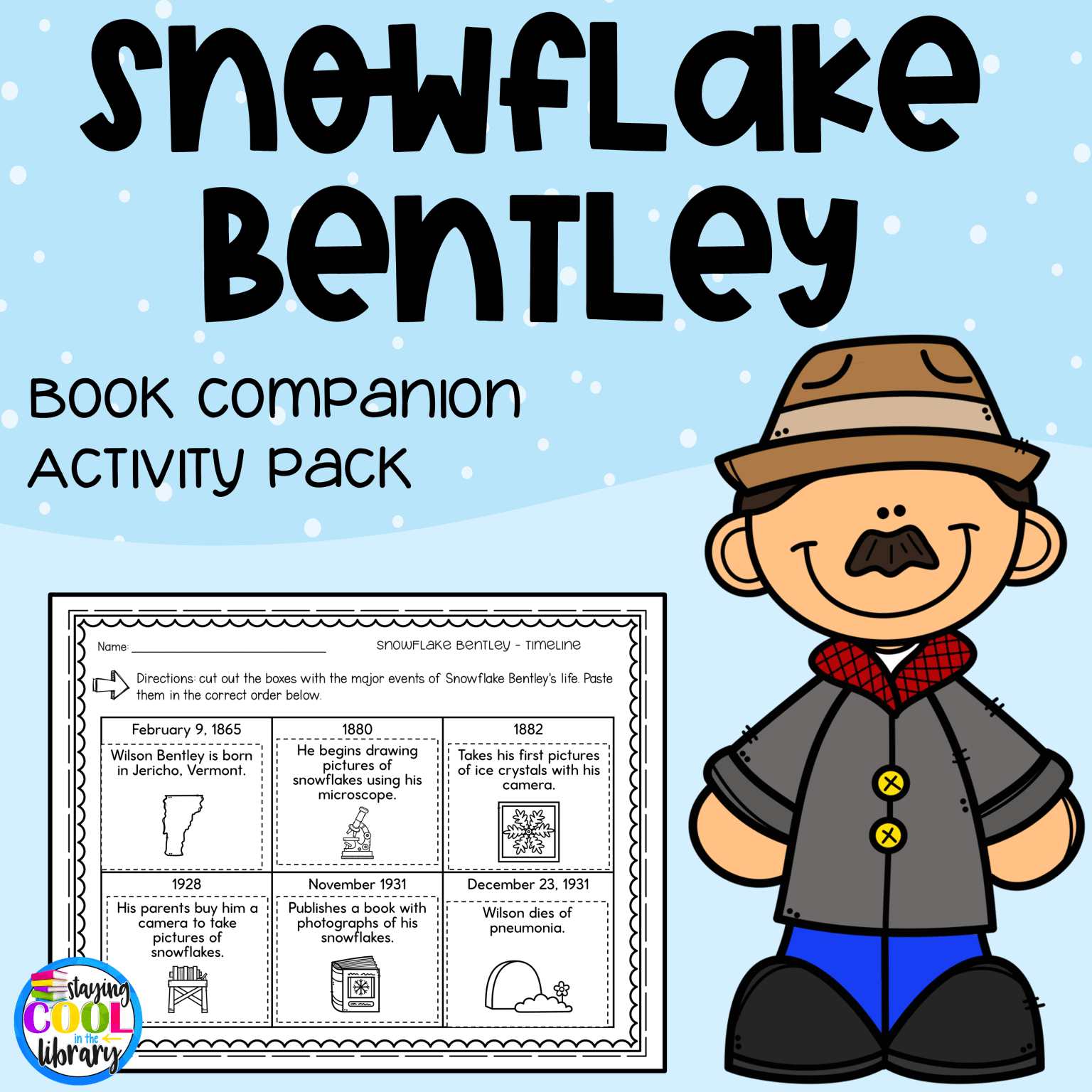 Best Picture Books to Read in February - Staying Cool in the Library