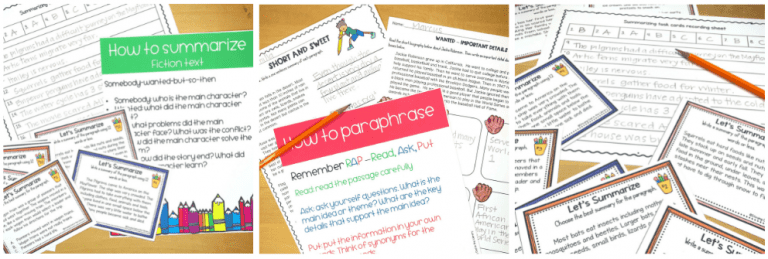 Teaching Summarizing and Paraphrasing - Staying Cool in the Library