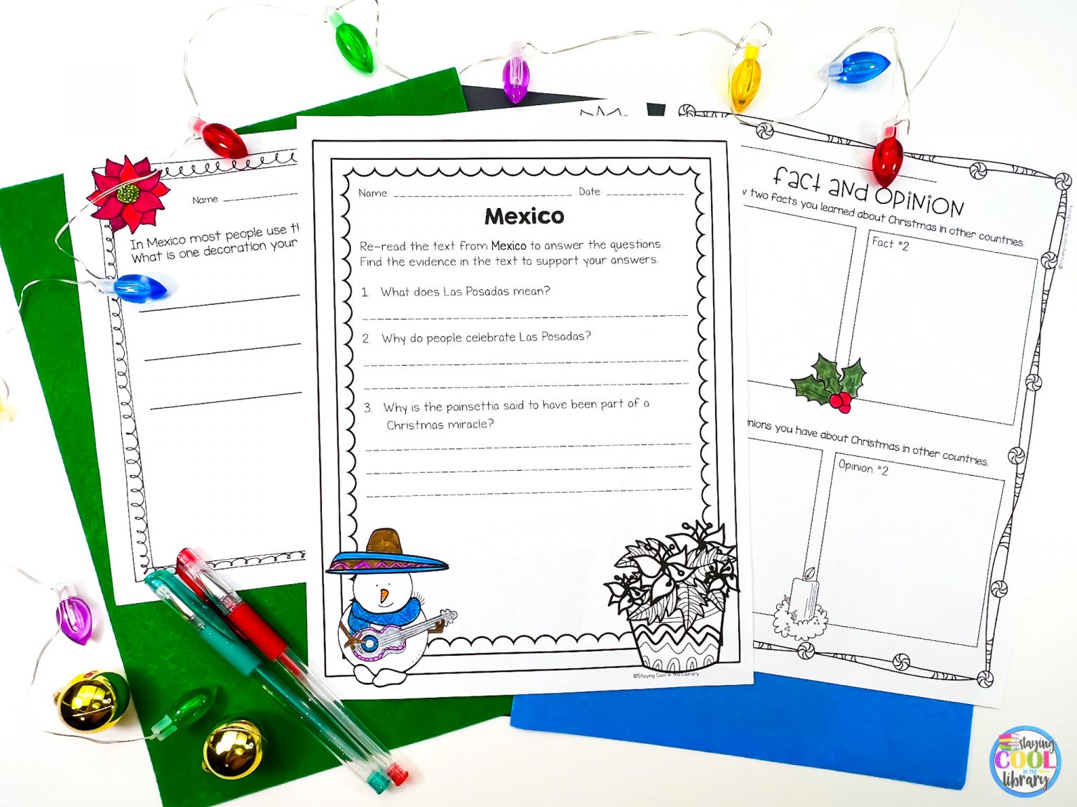 5 Christmas Around the World Activities for Elementary Students ...