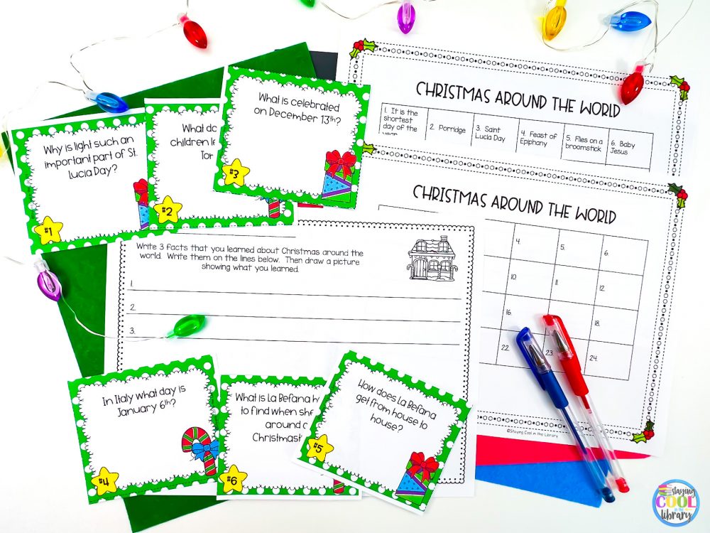 5 Christmas Around the World Activities for Elementary Students ...