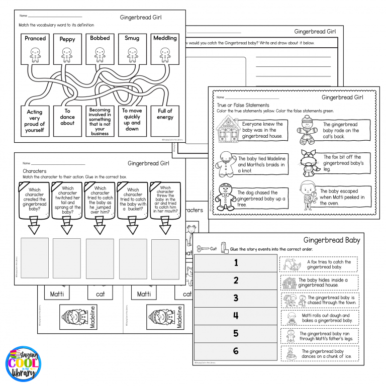 Gingerbread Baby - Digital Choice Board | Google Slides & Print ...