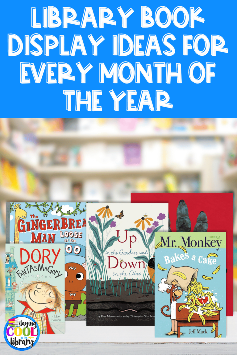 Library Book Display Ideas for Every Month of the Year - Staying Cool in the Library
