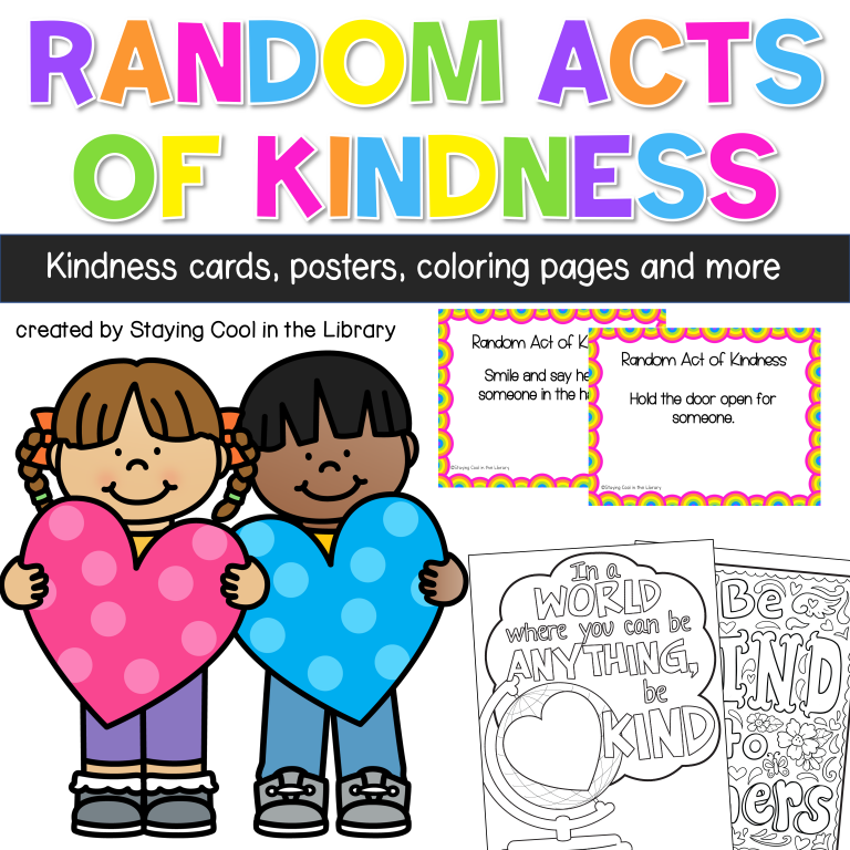 Random Acts of Kindness Activities - Staying Cool in the Library