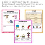 5 Figurative Language Activities for the Library - Staying Cool in the ...