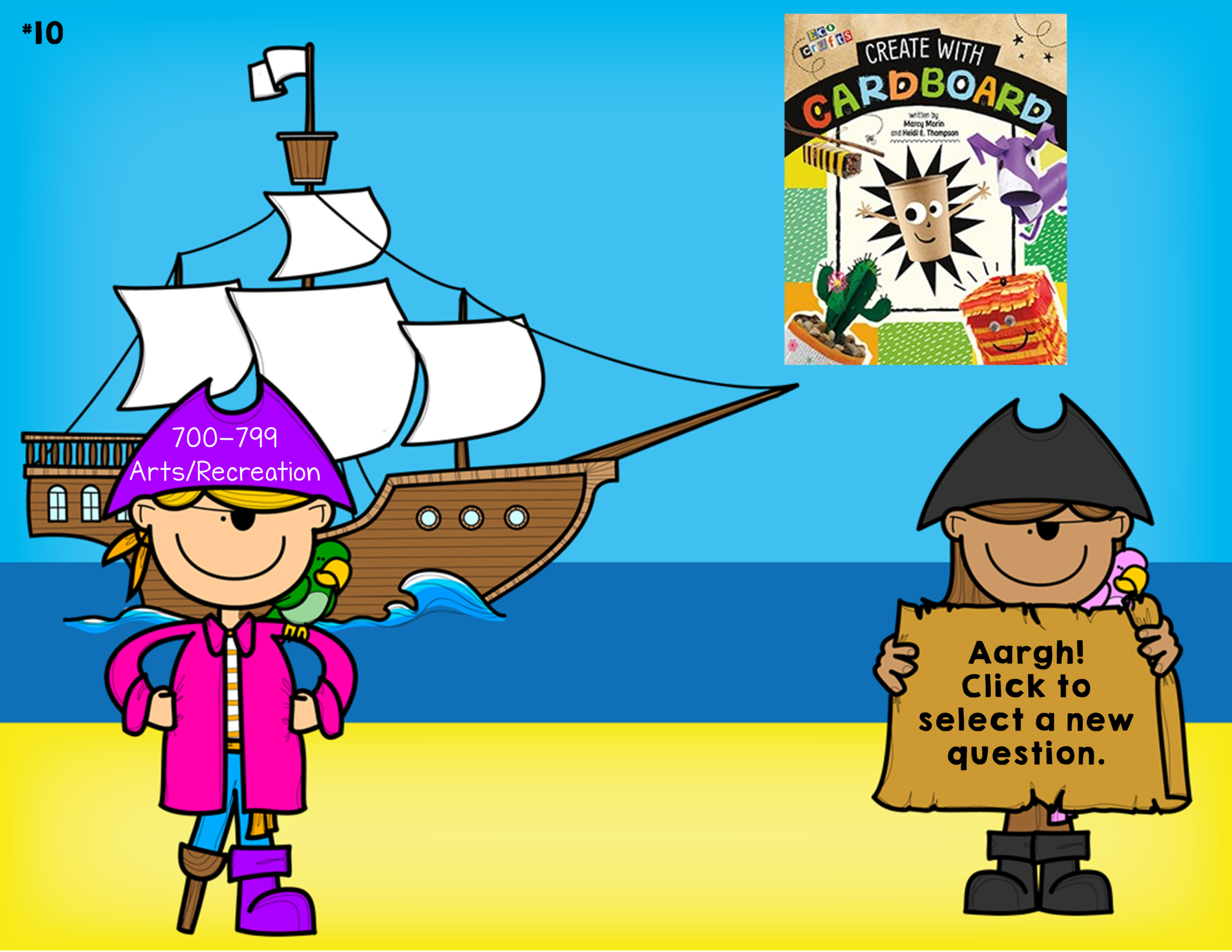 Dewey Decimal System Review PowerPoint Game - Staying Cool in the Library