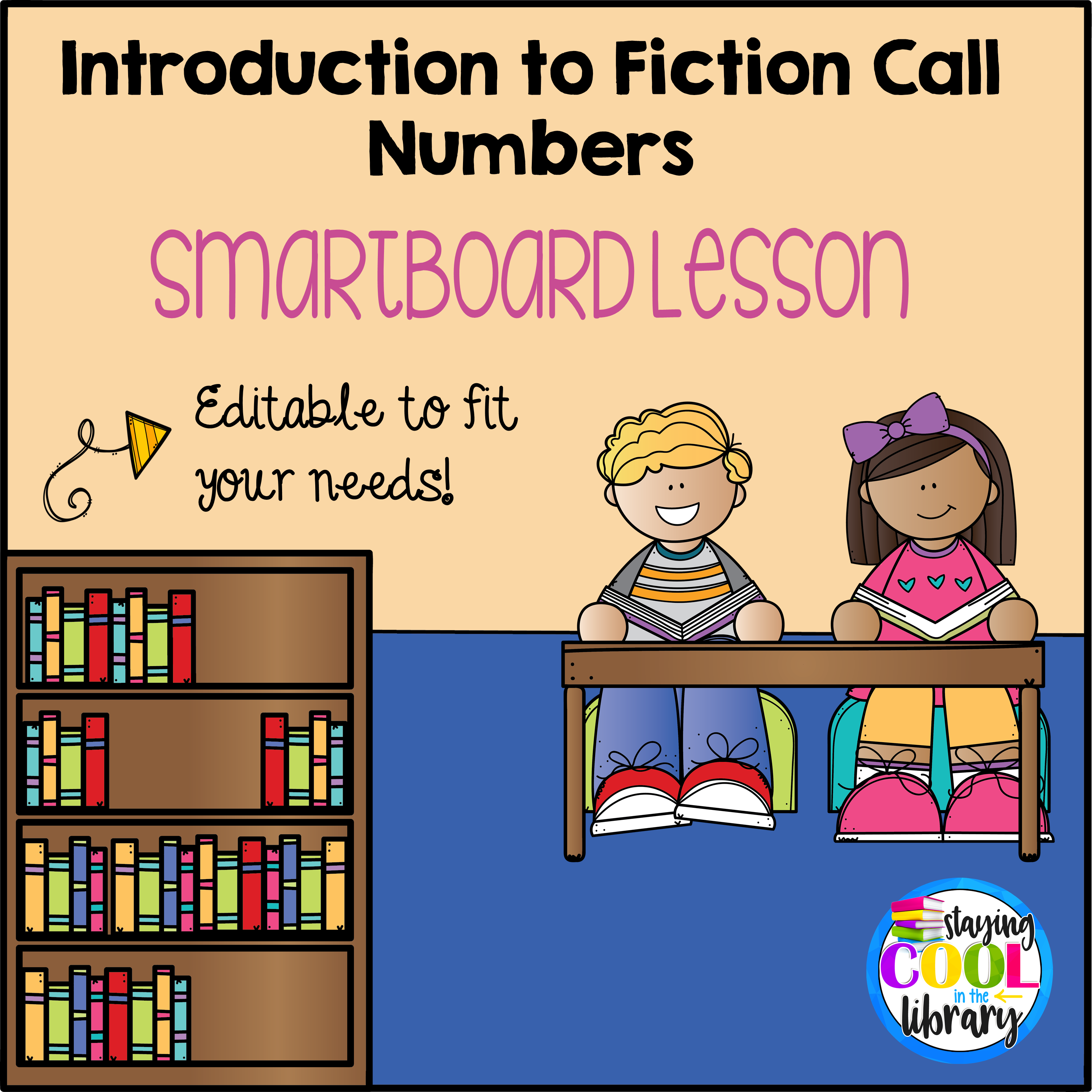 Introduction to Fiction Call Numbers PowerPoint Lesson - Editable ...