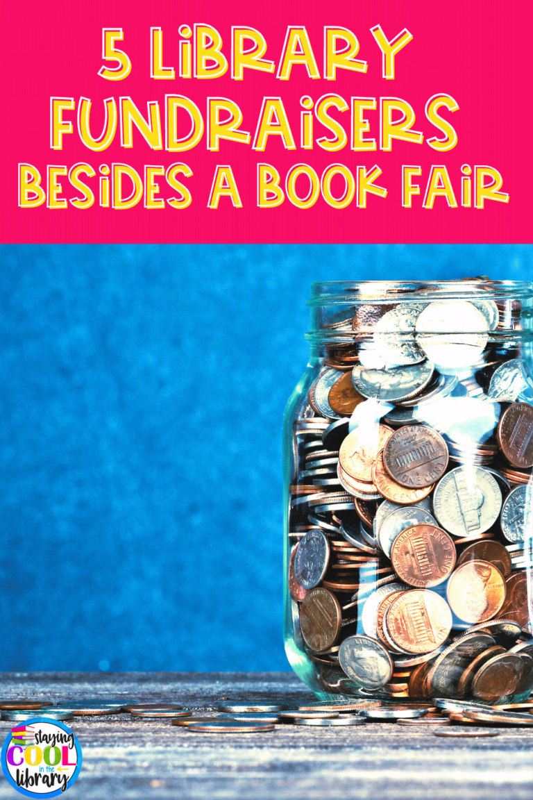 5 Library Fundraising Ideas Besides a Book Fair - Staying Cool in the ...
