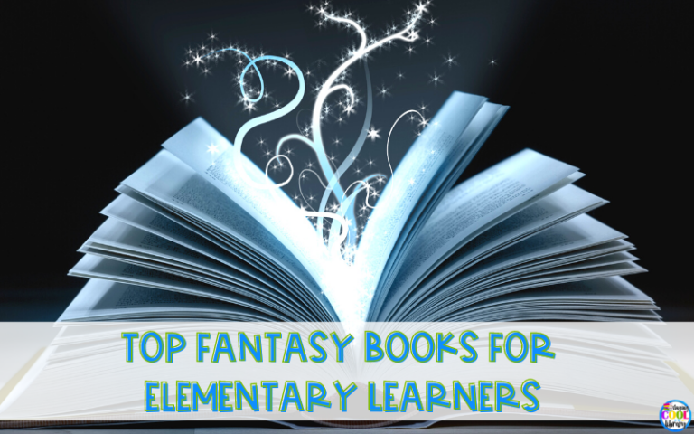 Top Fantasy Books for Elementary Learners - Staying Cool in the Library