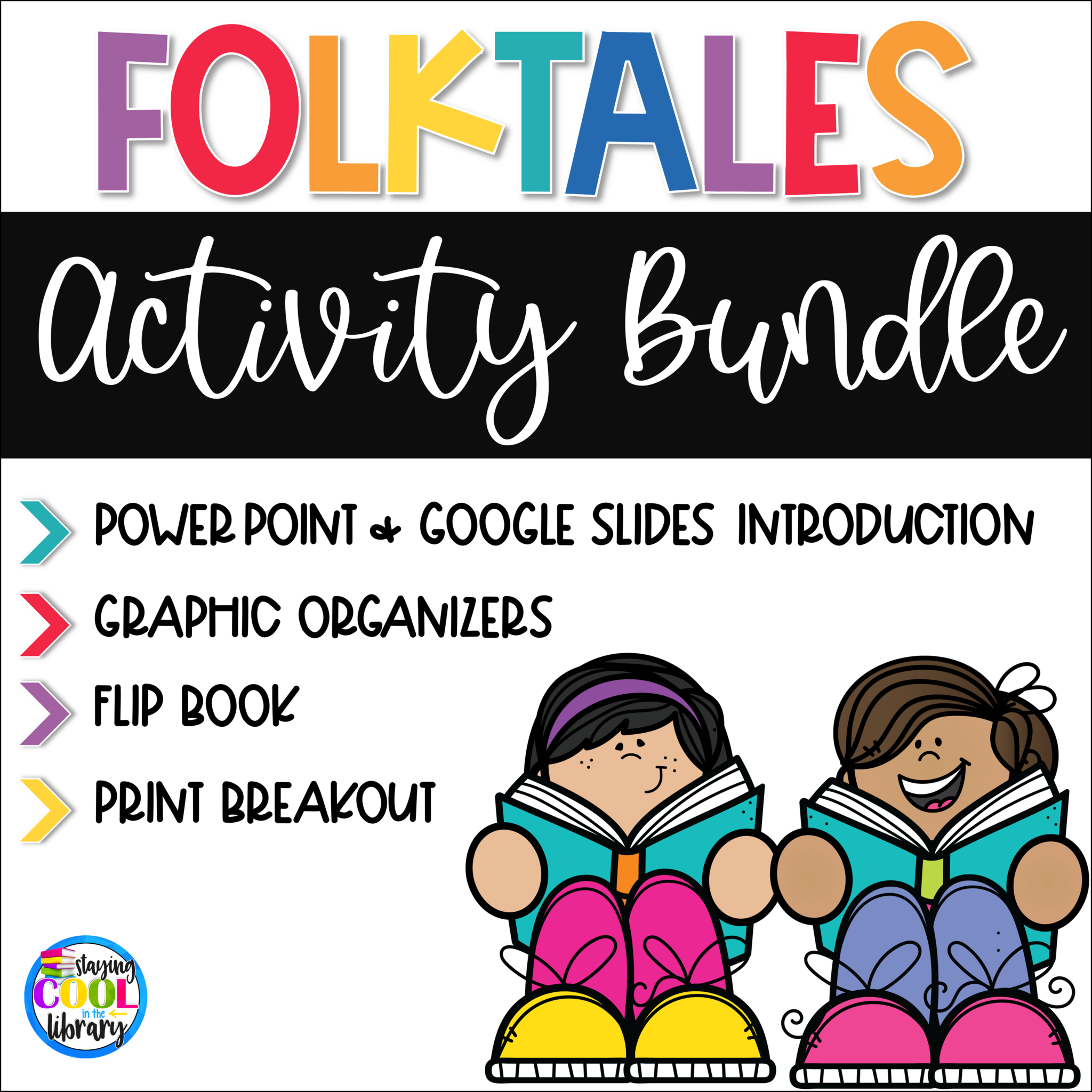 Folktales Activity Bundle - Staying Cool in the Library