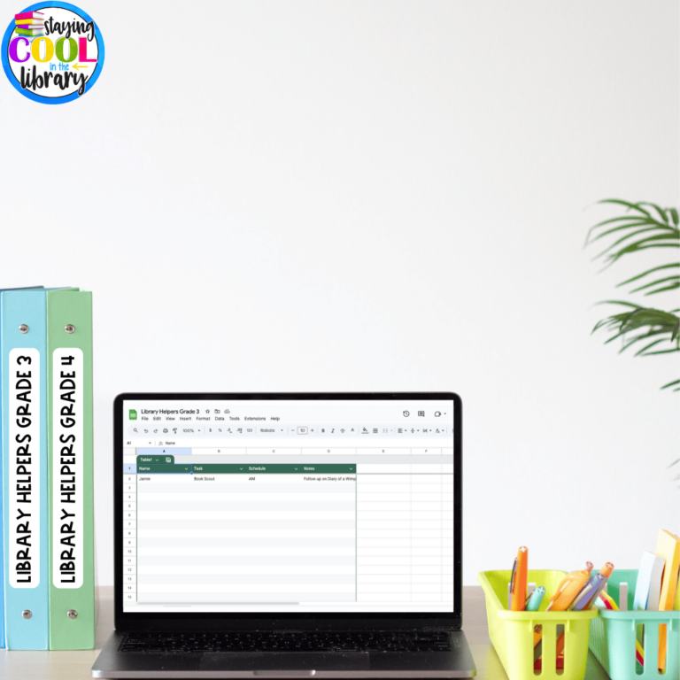 Improve Library Efficiency with Student Library Helpers - Staying Cool ...